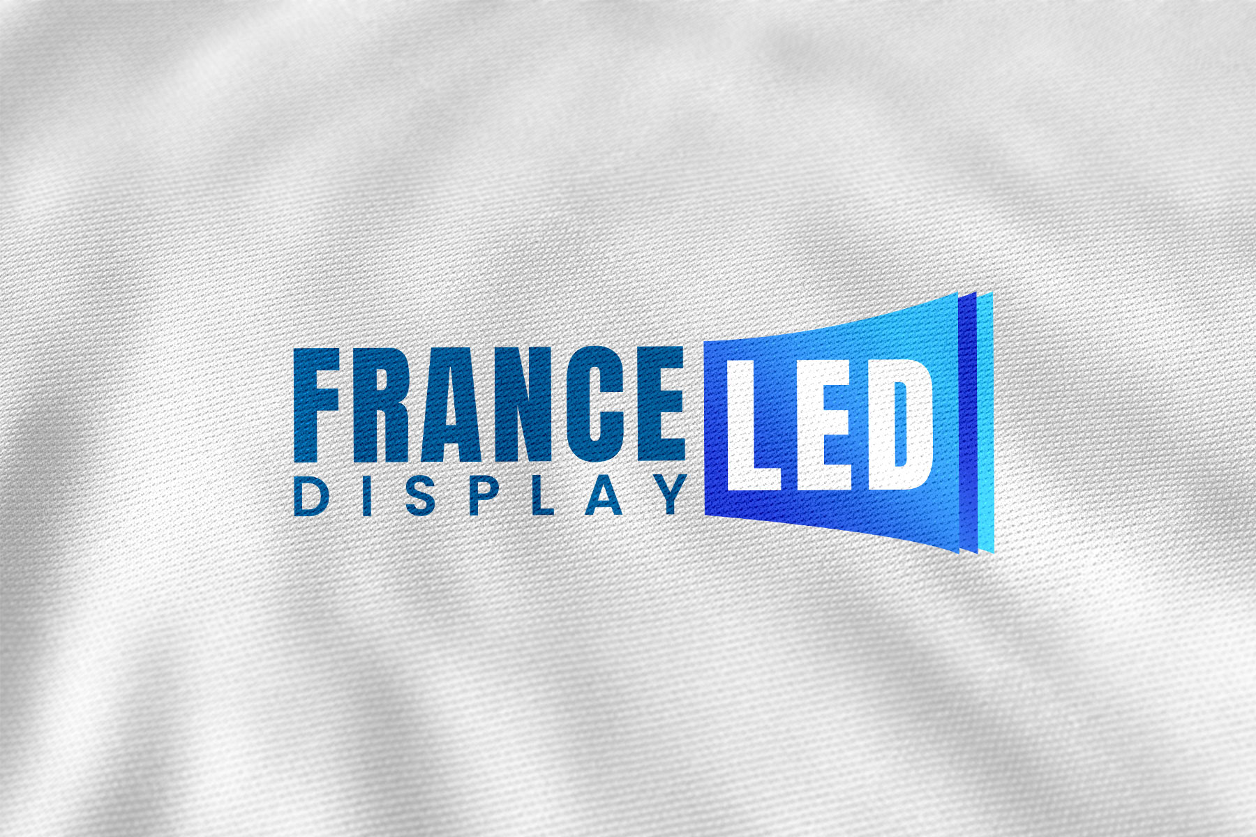 Création logo France Led - WEB MEDIA Agence web Tunisie Conception logo ...